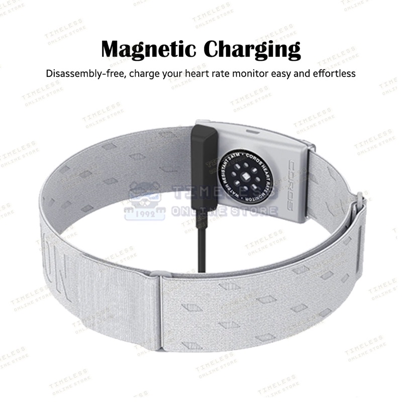 🇲🇾 COROS Heart Rate Monitor USB Magnetic Charging Cable, 3 Months ...