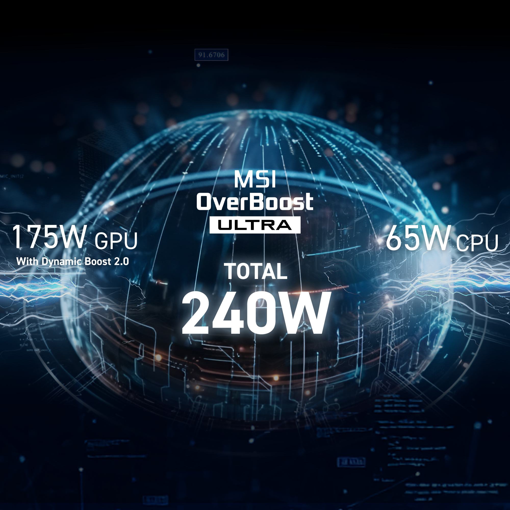 MSI Vector 16 HX AI A2XWHG 046 (16" QHD+ IPS 240Hz | U7-255HX | 16GB ...