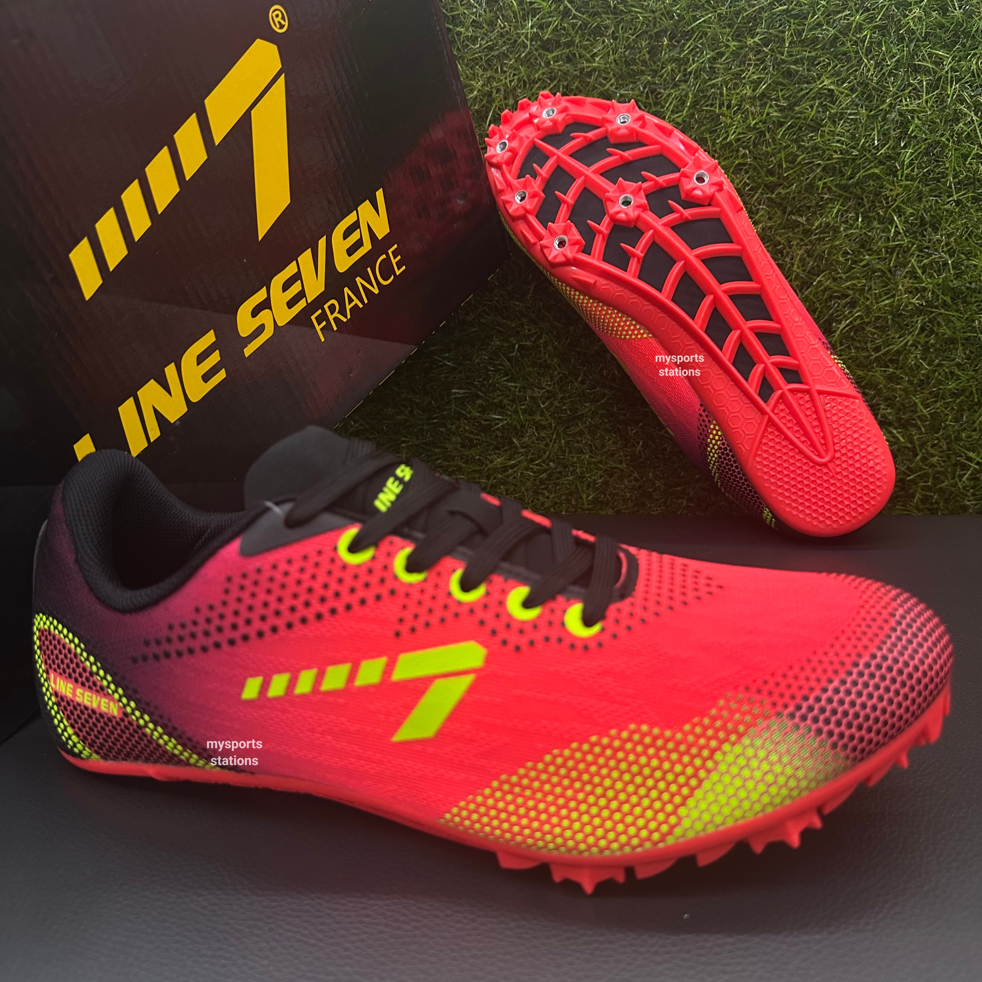 LINE SEVEN | LINE 7 L7 S-1158 Spike Shoes | Track Running Shoes | Sport ...