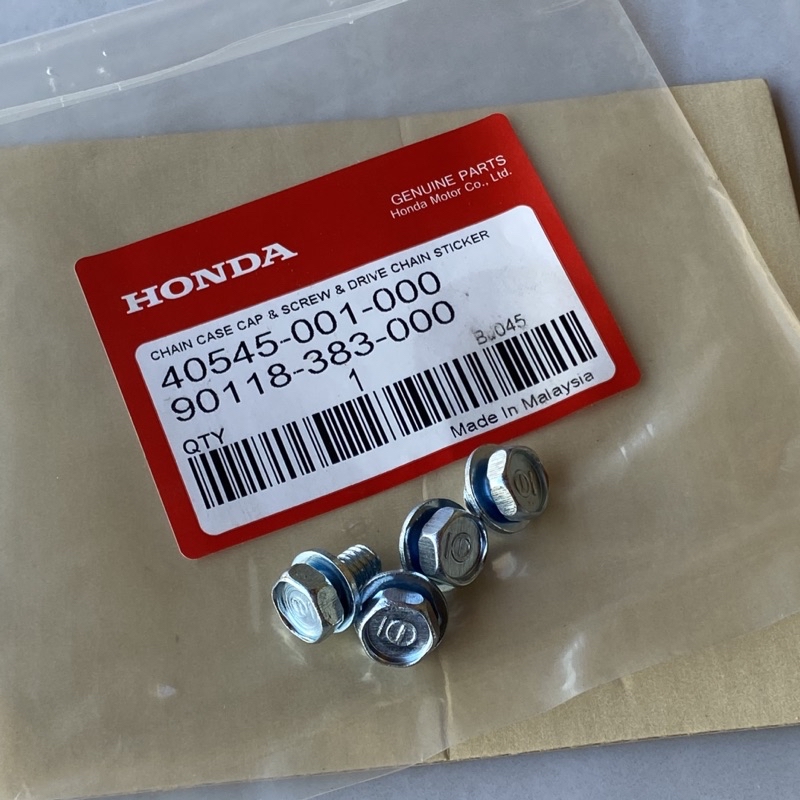 HONDA C70 GBO GBO-J EX5 EX5-D SKRU COVER RANTAI SKRU PETI RANTAI CHAIN ...