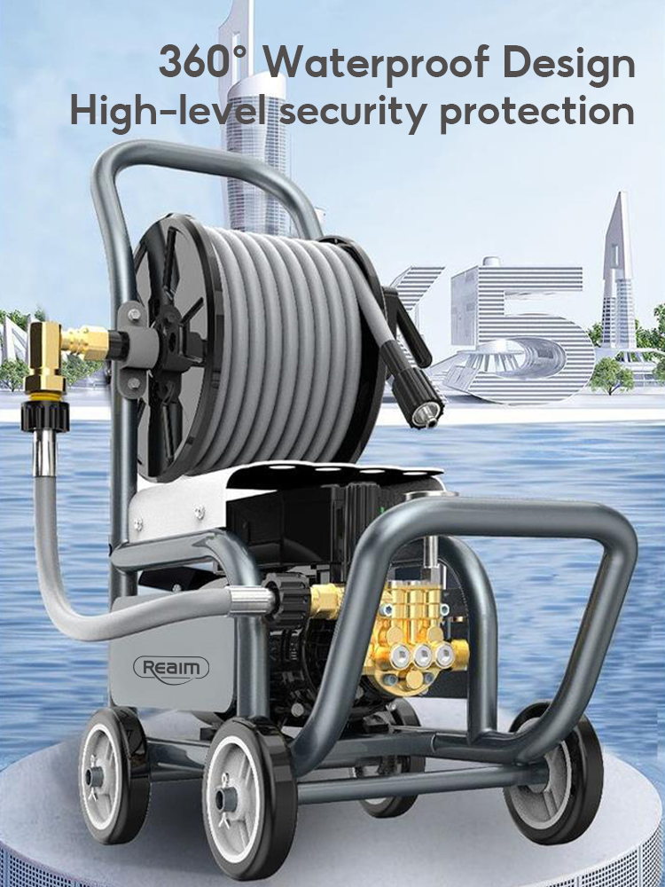 REAIM Water Jet High Pressure Heavy Duty Car Cleaner Wash Machine 300Bar 220-240V 洗车机 | Shopee ...