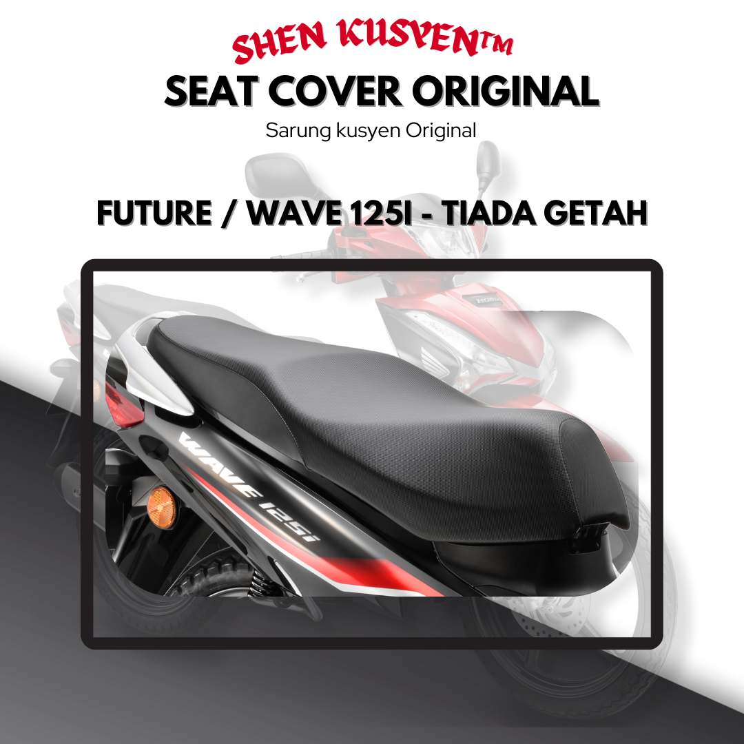 COVER SEAT ORIGINAL HONDA WAVE 125I FUTURE 125 FI SARUNG KUSYEN FUTURE ...