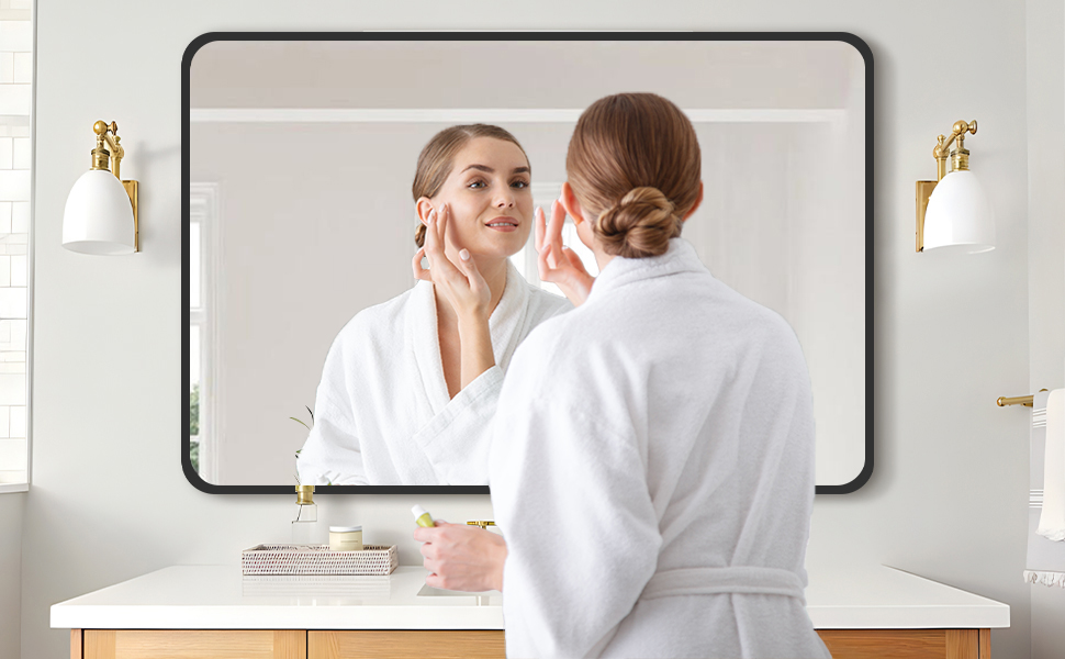 LI - Toilet Mirror Cermin Toilet Vanity Mirror Bathroom Mirror Cermin ...