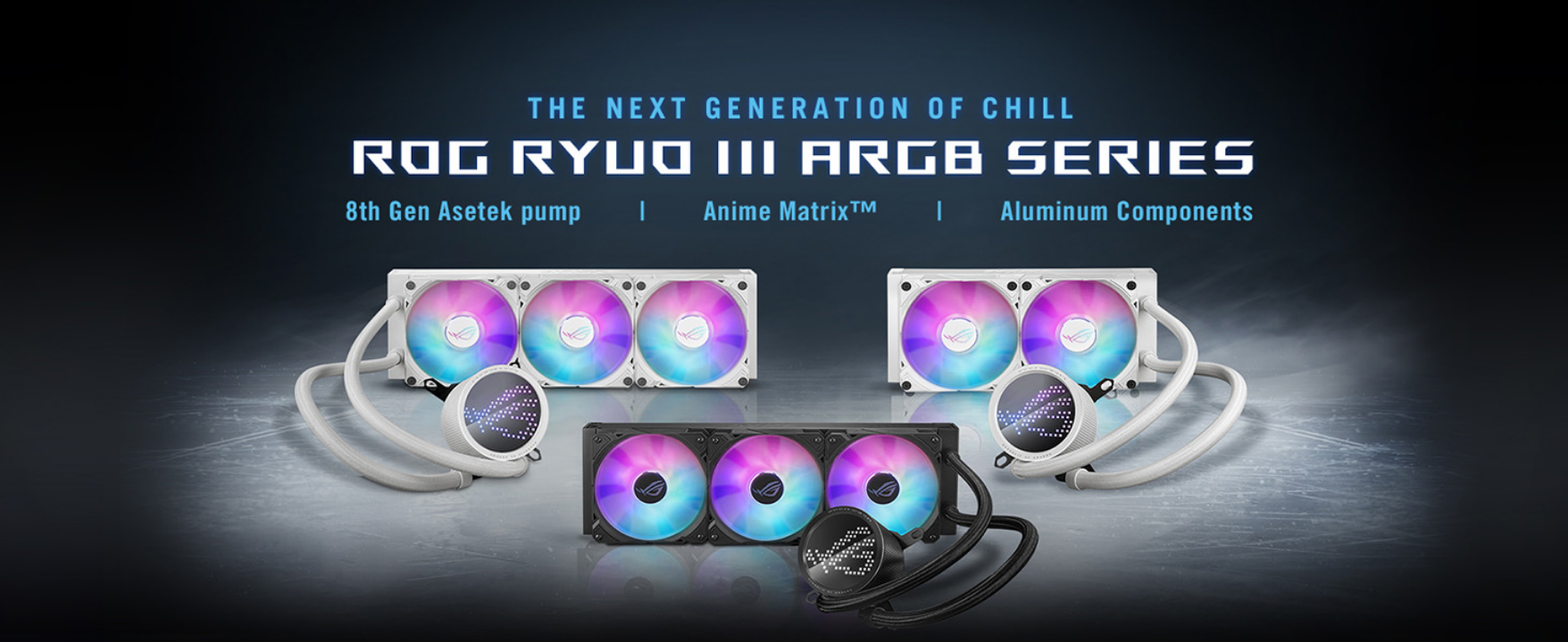 ASUS ROG RYUJIN & RYUO II & III 240mm / 360mm ARGB AIO Desktop PC Water ...