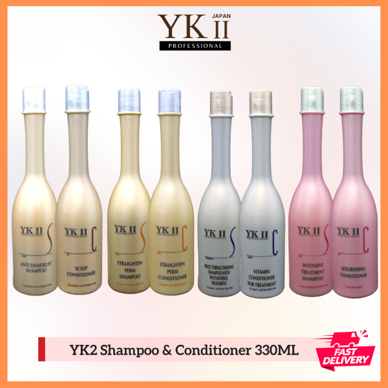 YK2 Shampoo & Hair Conditioner Root Straighten Root Strengthening Anti ...