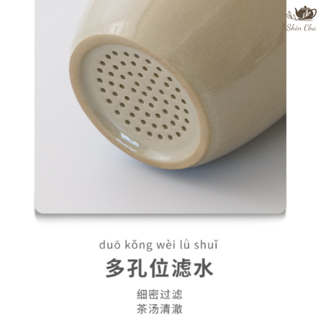 木语办公杯 Office Cup （茶水分离泡茶杯子办公室马克杯带盖过滤喝水大容量陶瓷杯 Tea Separator Brewing Cup ...