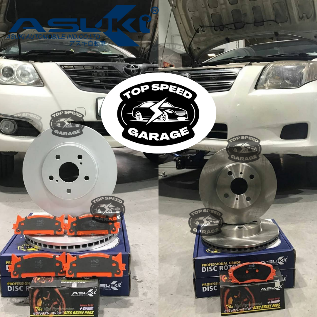 ASUKI PERFORMANCE DISC ROTOR(1SET 2PCS)-PERODUA MYVI LAGI BEST/ MYVI ...