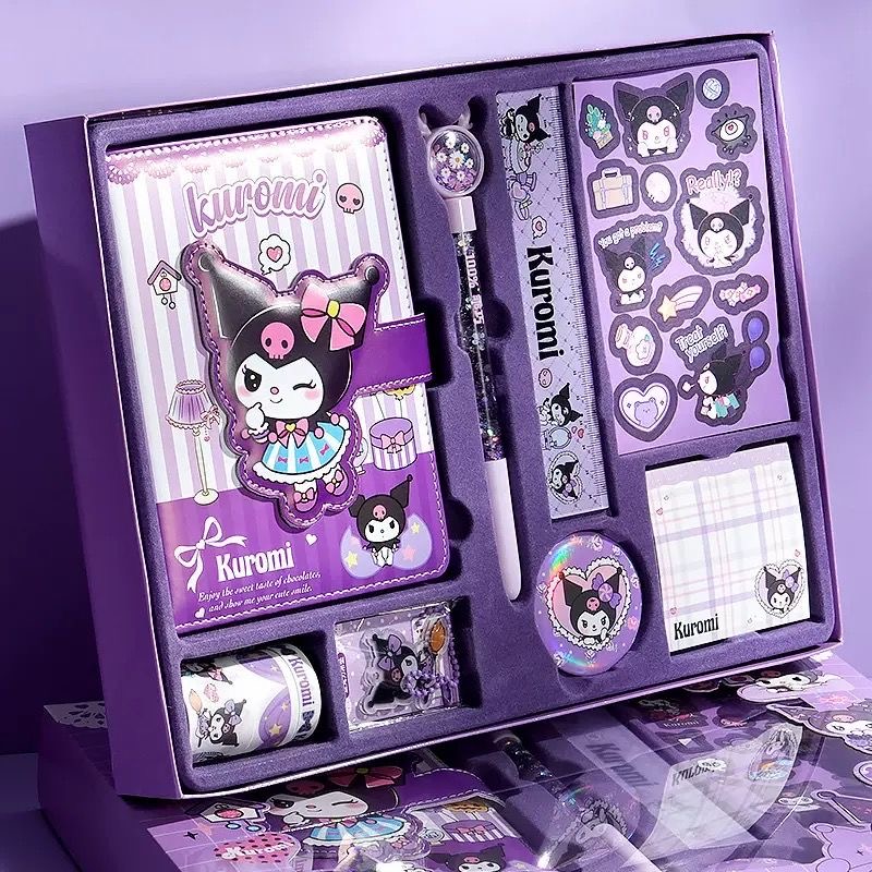 kuromi gift set kuromi Sanrio Kids Stationery Set kuromi Stationery Set ...