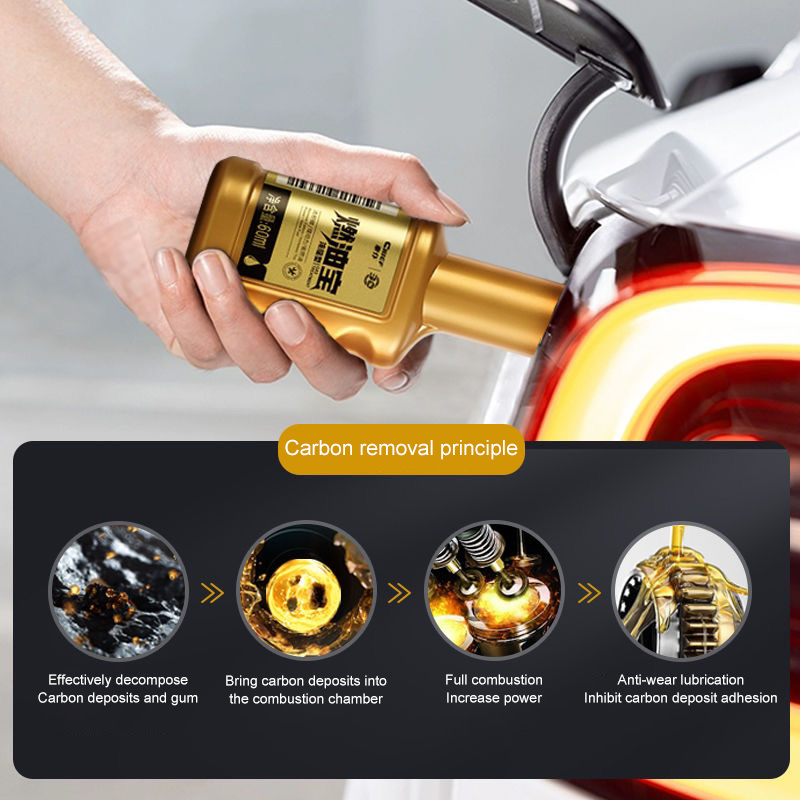 Chief Gold Fuel Treasure 车仆小金瓶燃油宝 Remove Carbon Deposits Gasoline Fuel ...