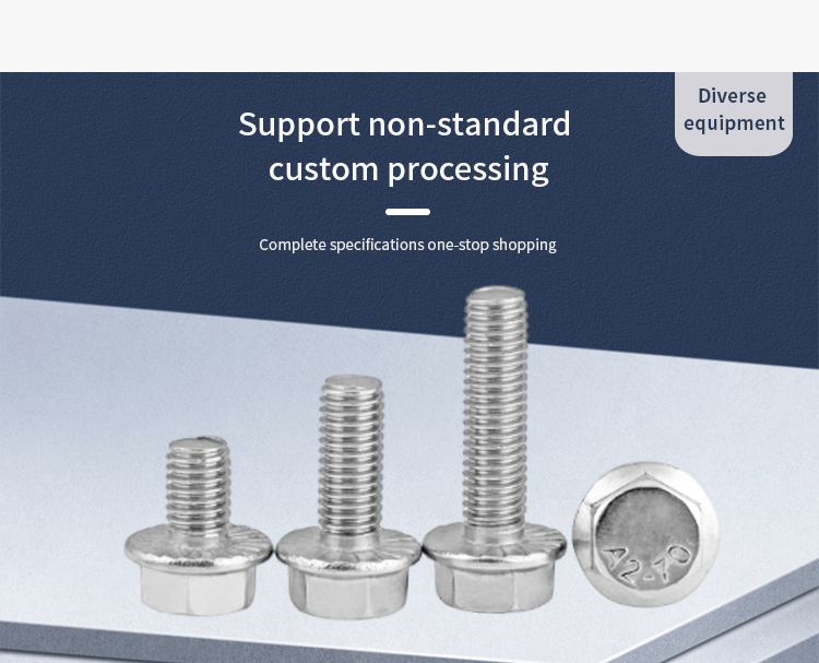 Hex Flange Bolt M5 M6 M8 304 Stainless Steel Allen Bolts GB5789 Skru Spanner SHINY SURFACE DIY ...