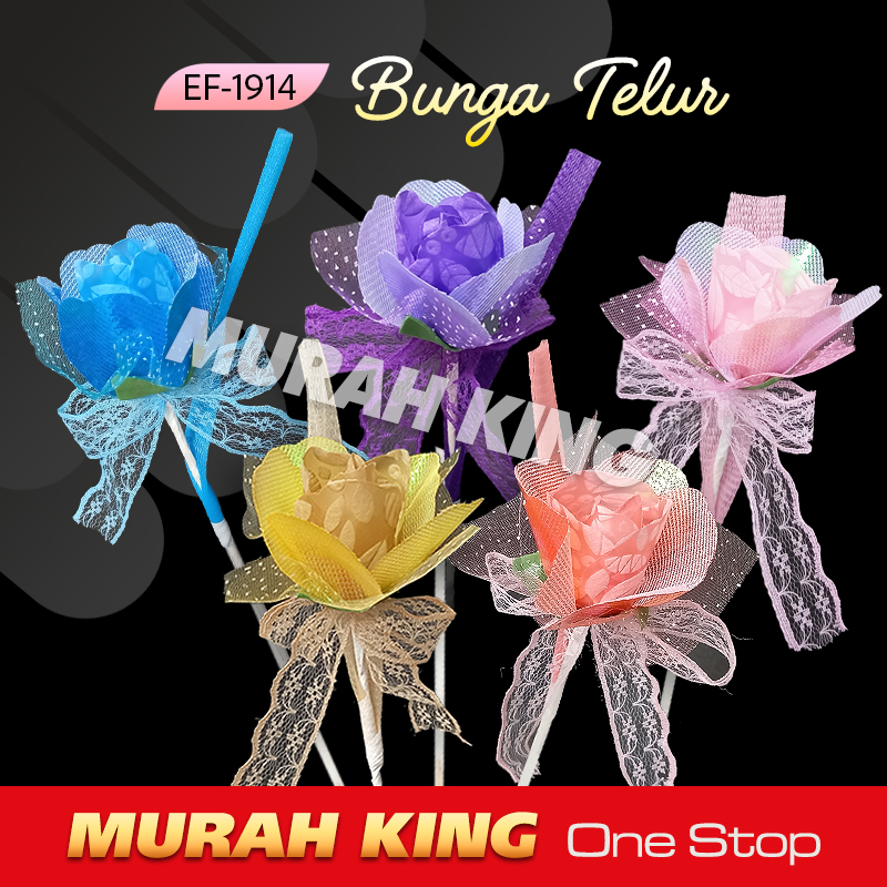 Bunga Telur Premier 50 pcs Bunga Telur Super Premium Egg Flower BUNGA ...