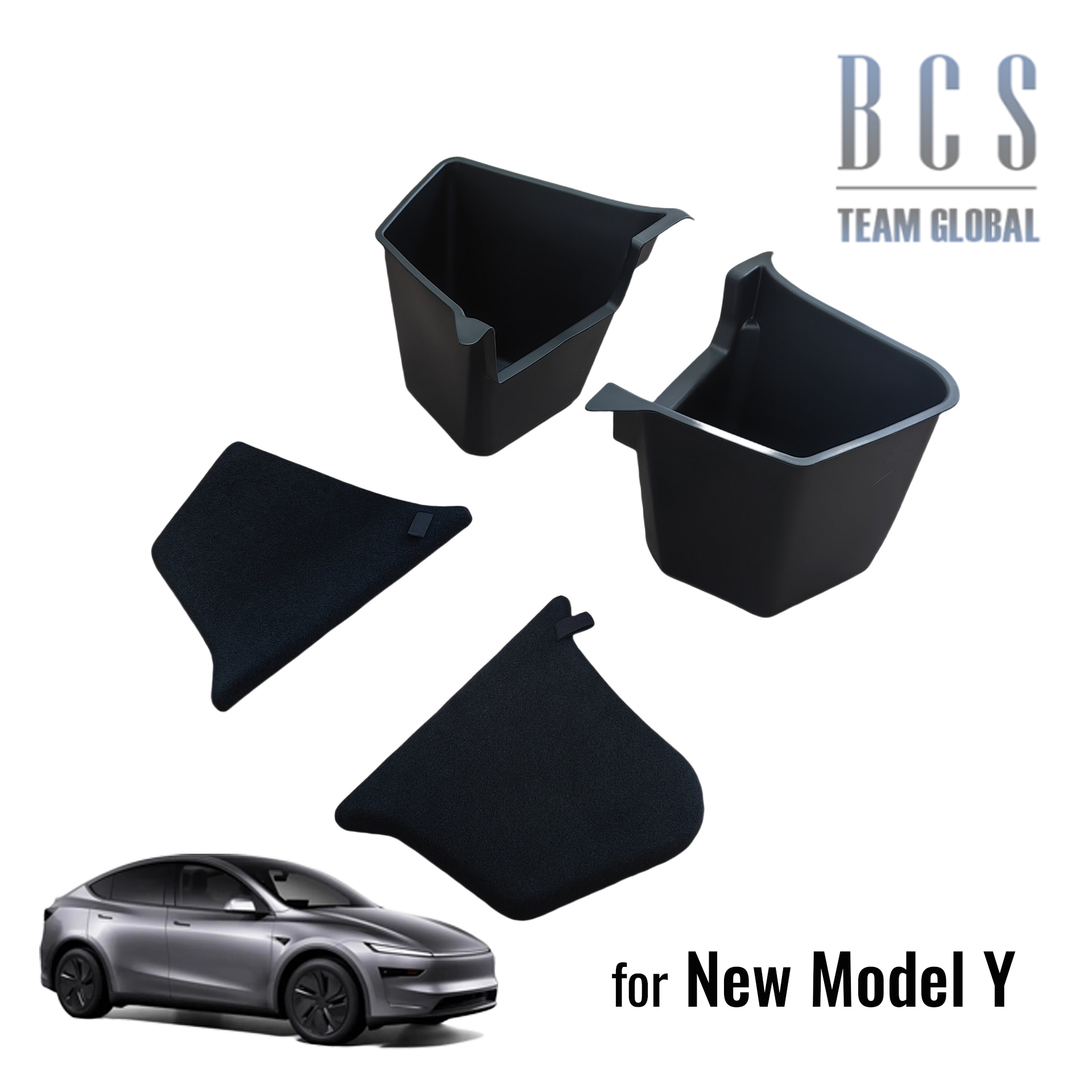 [READY STOCK] BCS Trunk Side Storage Box for Tesla New Model Y Juniper ...