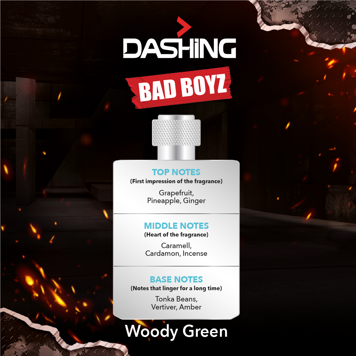 Dashing Bad Boyz EDT Men's Perfume - Rebel (100ml) | Shopee Malaysia