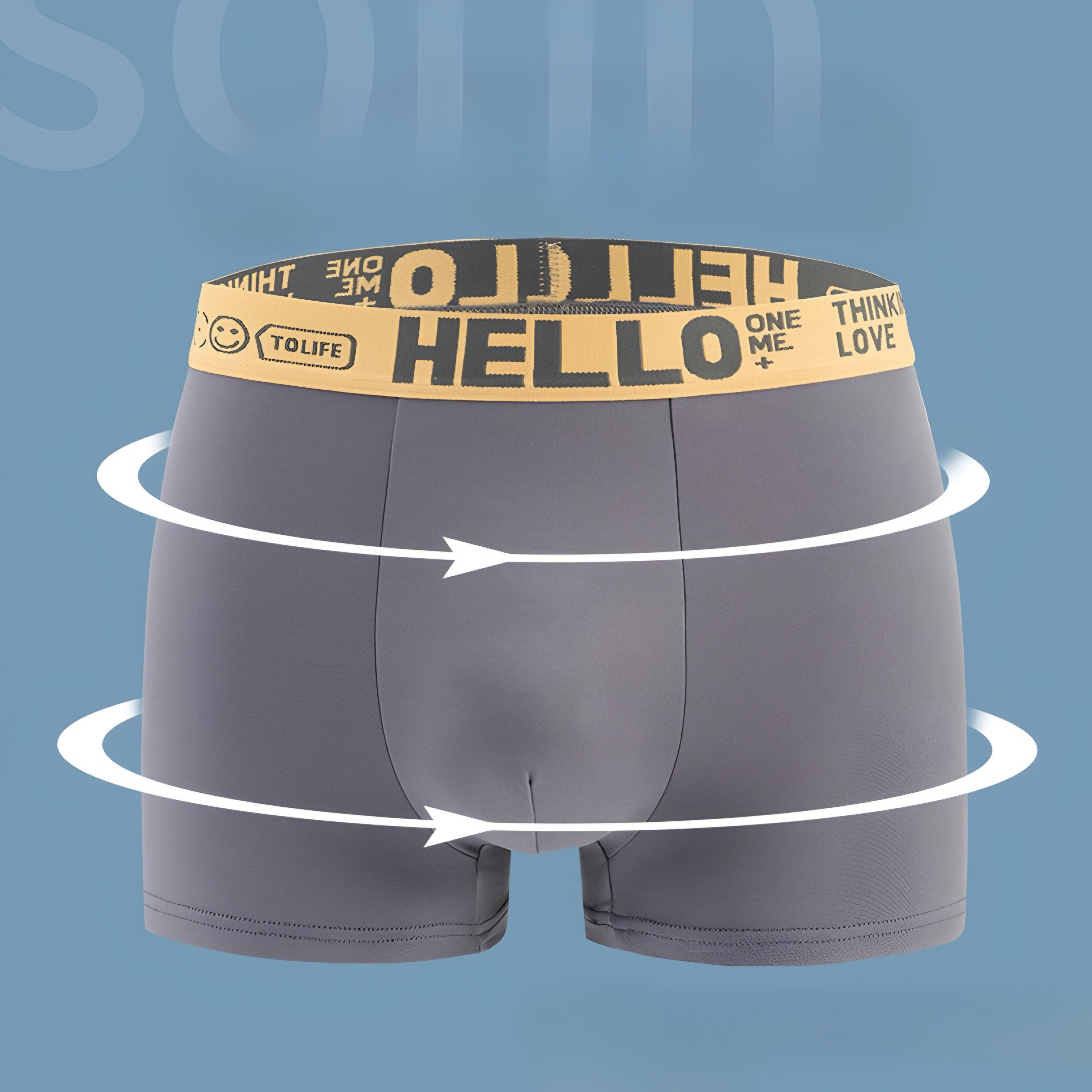 HELLO BOXER Seluar Dalam Lelaki 5 Pcs Boxer Underwear Men Cotton Seluar ...