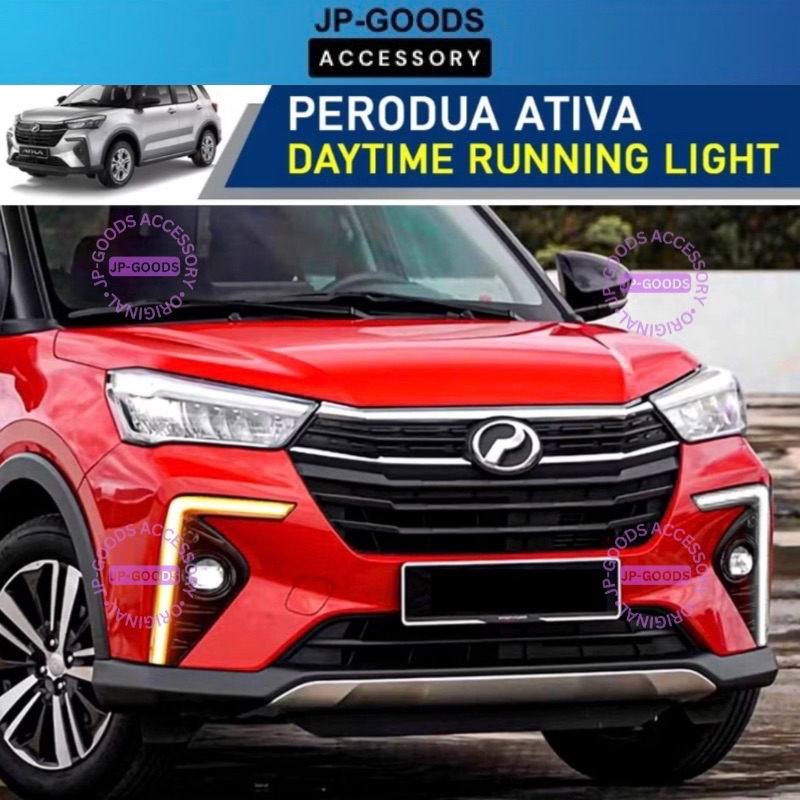 Perodua Ativa Front Bumper LED Running Daylight DRL Signal Daytime ...