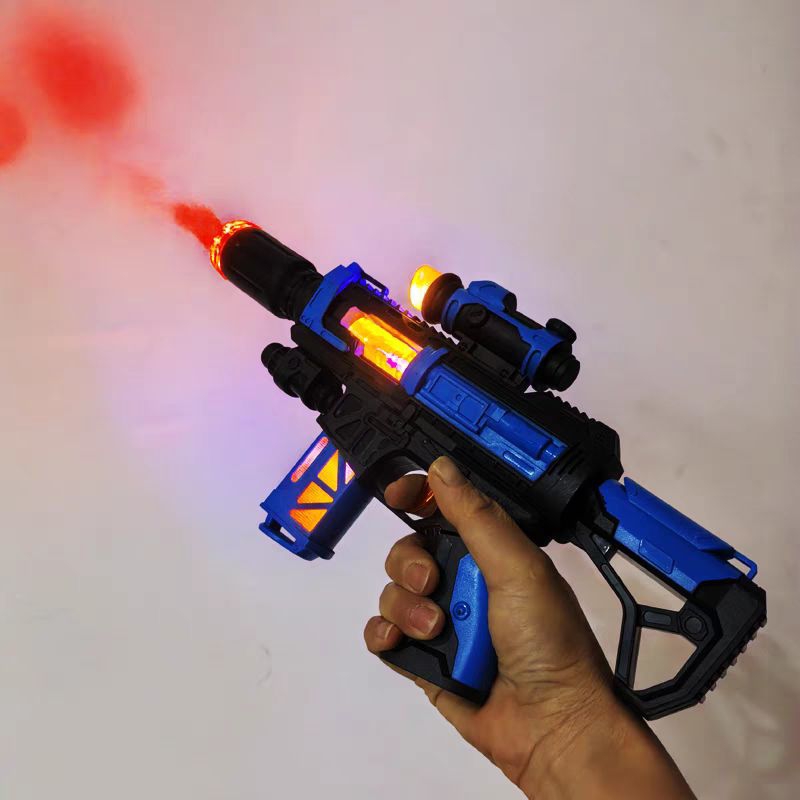 Toys Gun Army Rifle Electric Machine Gun Pistol Toys Sprayable light ...