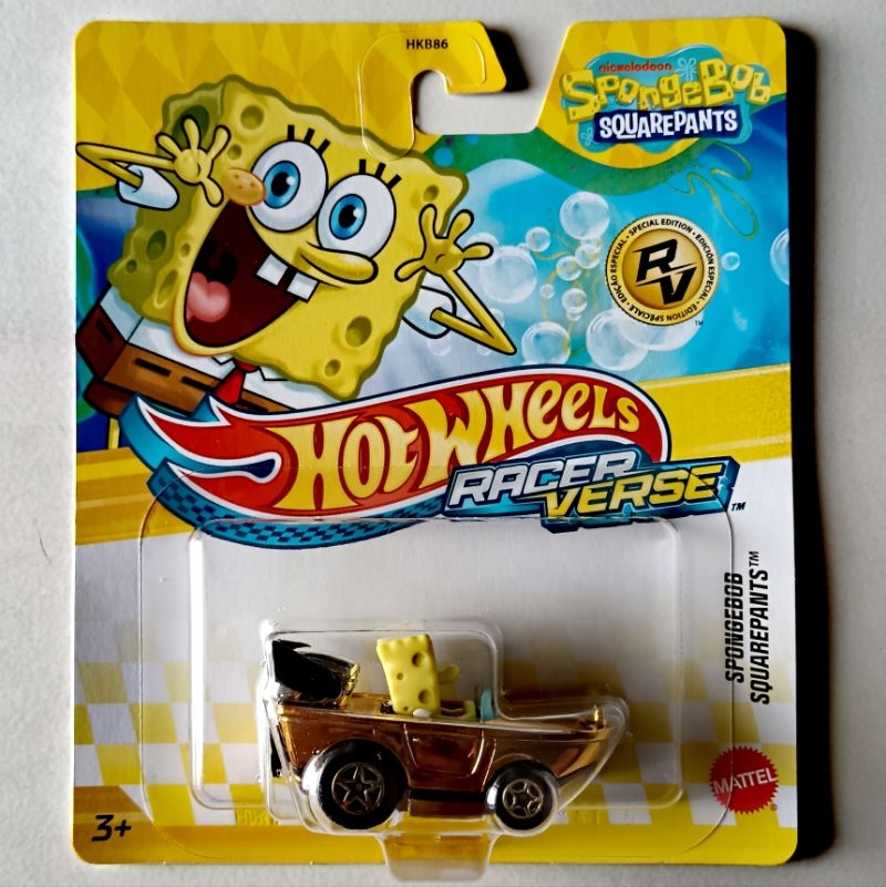 (Super Chase) HOT WHEELS PREMIUM RACER VERSE SpongeBob SquarePants ...