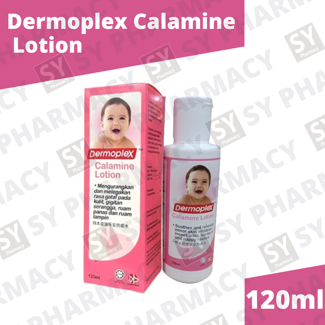 Dermoplex Calamine Lotion 120ml (Exp: 09/2028) | Shopee Malaysia