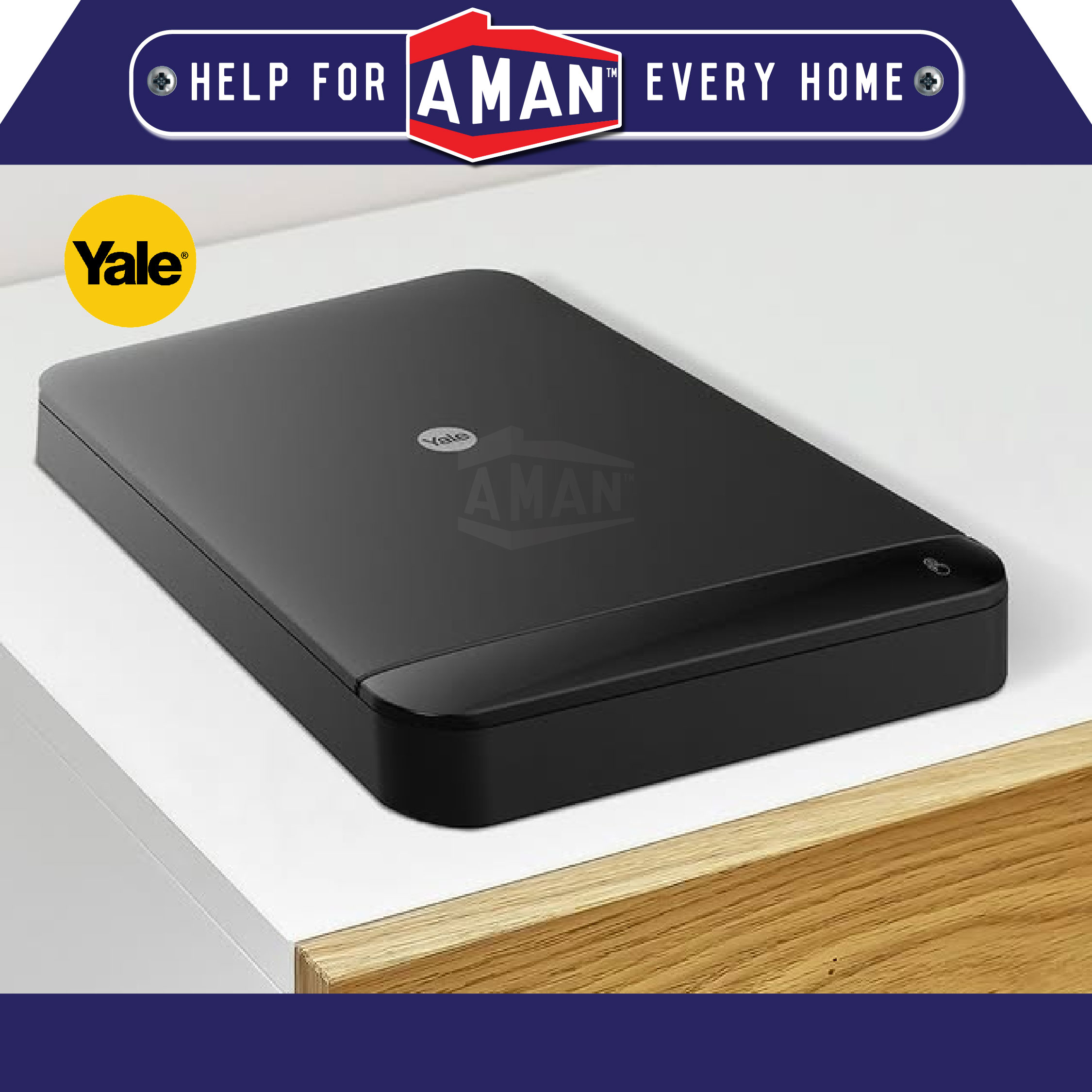YALE Smart Security Box Peti Simpanan Keselamatan Pintar Anti-Theft Selamat Secure 防盗防撬智能保险箱 ...