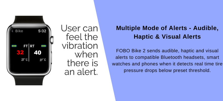 FOBO Bike 2 Wireless Bluetooth TPMS for Motorcycles - Silver | Shopee ...