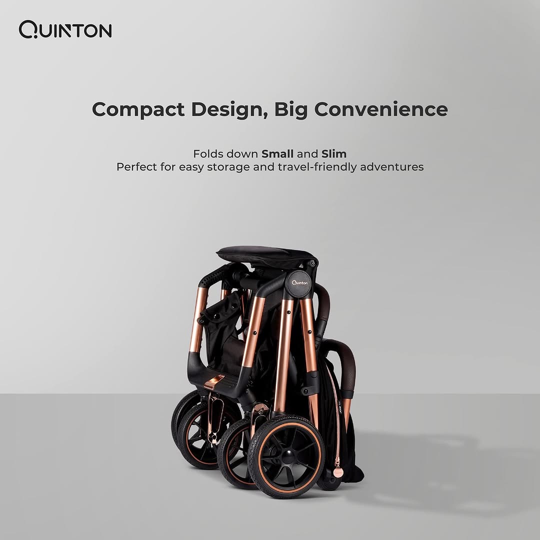 Quinton Roxy Stroller Baby Auto-Fold and Compact Size with Travel Bag ...