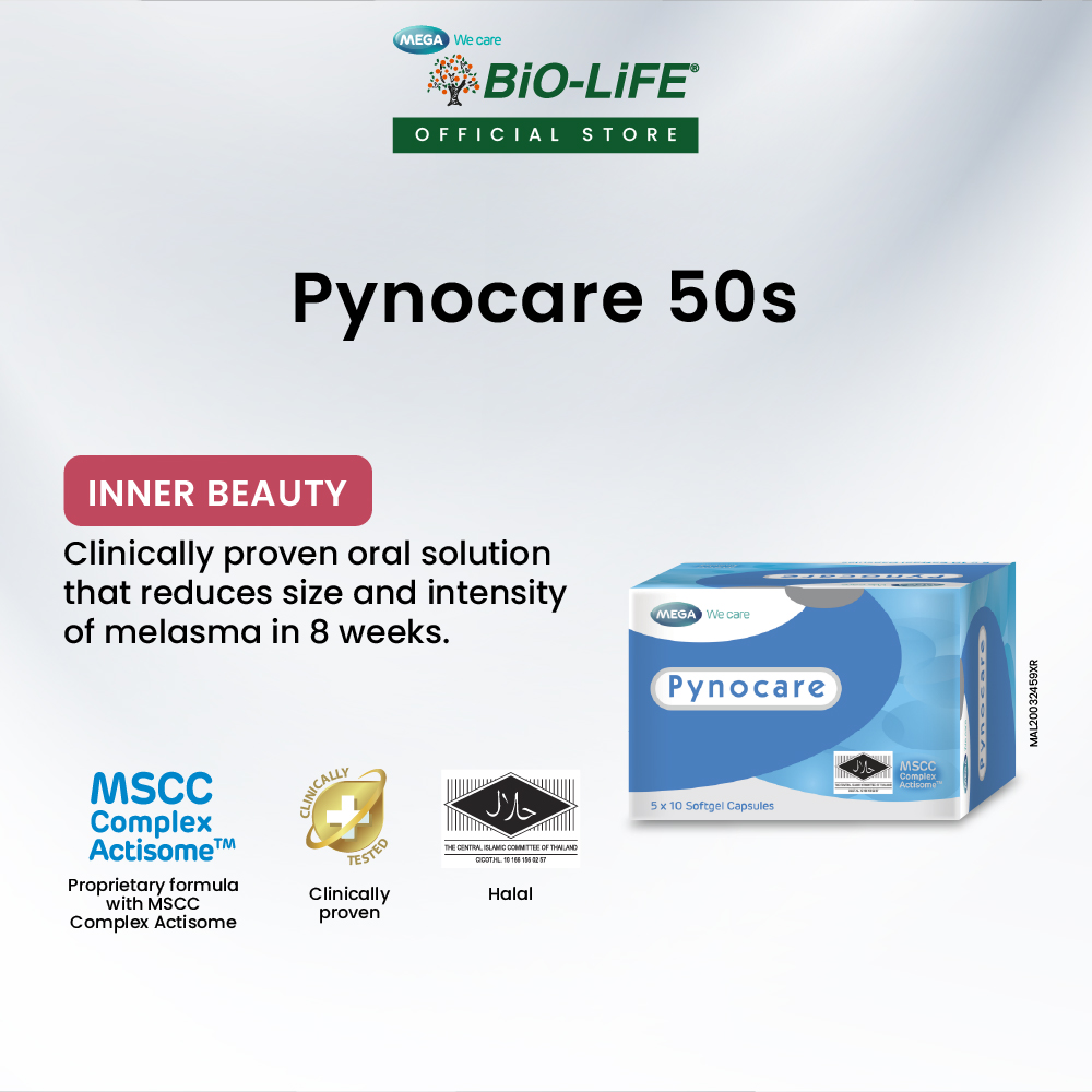 Pynocare 40mg 50 capsules (EXPIRY DATE DECEMBER 2024) | Shopee Malaysia