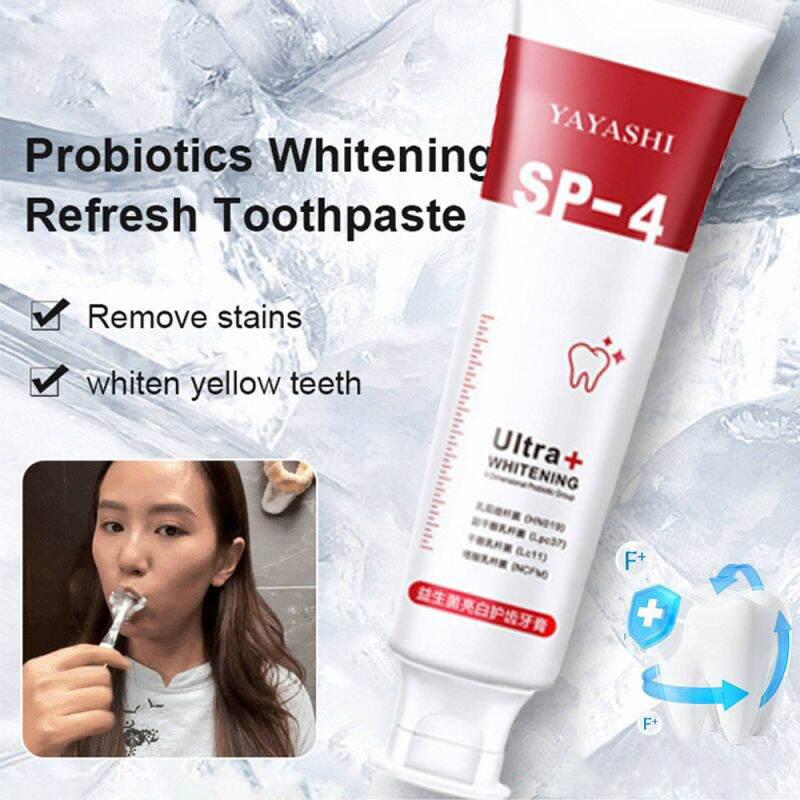 YAYASHI SP-4 Toothpaste Ultra Plus Super Probiotic Whitening Toothpaste ...