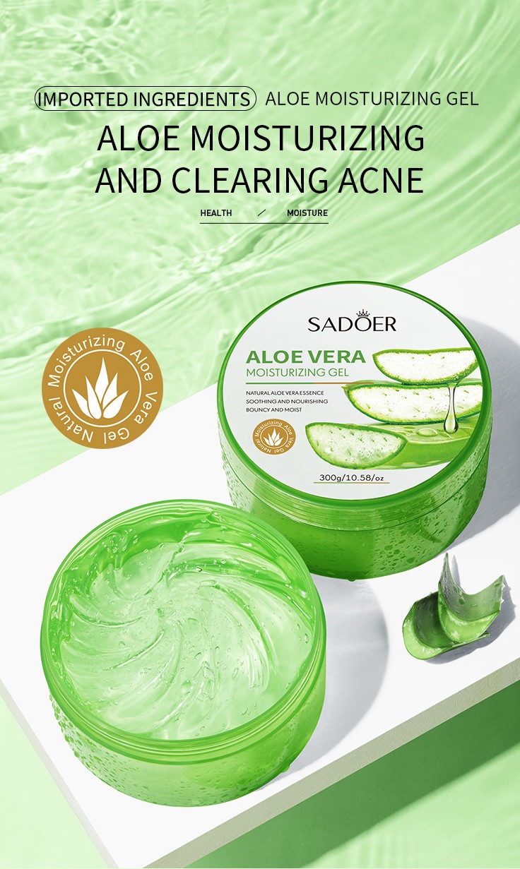SADOER ALOE VERA MOISTURIZING GEL 300G | Shopee Malaysia