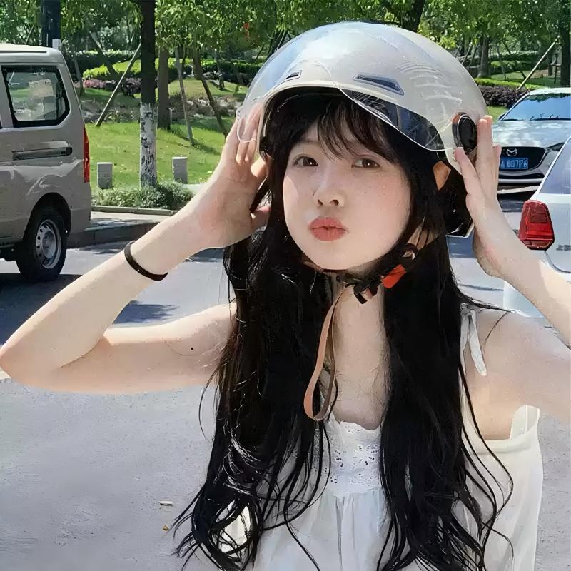 Topi Helm Separuh Helmet Motor Dewasa Terbuka Wajah Helmet Penunggang ...