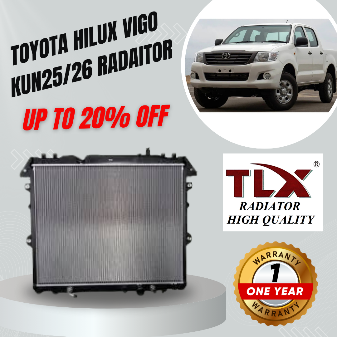 TOYOTA HILUX VIGO KUN25/26 AUTO RADIATOR PA26 | Shopee Malaysia