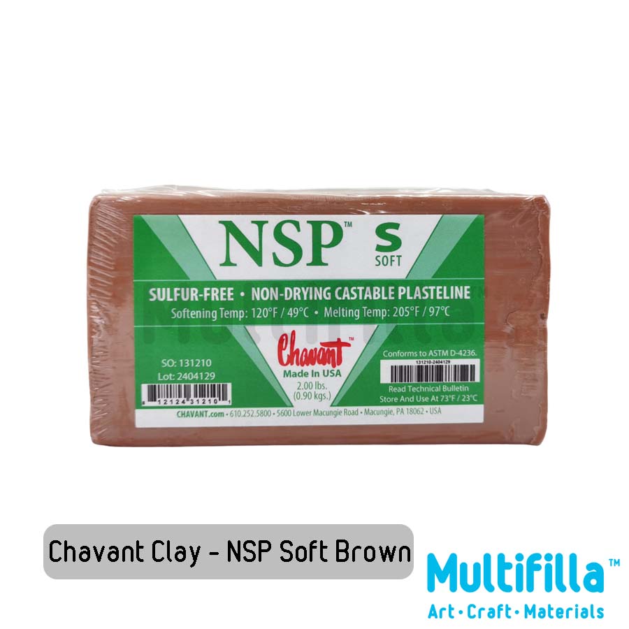 Chavant Clay – NSP 2lb (Sulphur Free) - Industrial Styling Clay For Sculpting | Shopee Malaysia