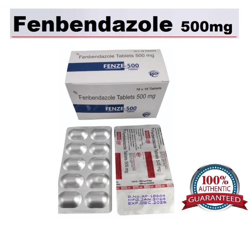 Fenbenz 500 Fenbendazole (500mg x 10 tables) Ubat Cacing / Deworm ...