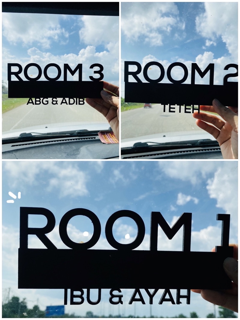 [CUSTOM] Label Pintu Custom Estetik Home Decor Signage | Shopee Malaysia