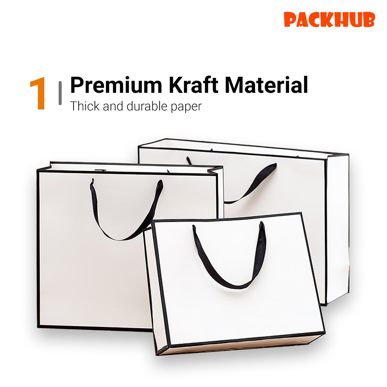 50PCS Bundle Bag Kertas Paper Bag Doorgift Goodies Beg Hadiah Wedding ...