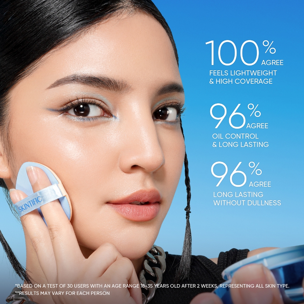 【Flash Sale】SKINTIFIC Matte，Glow，High Coverage BB Cream Cushion ...