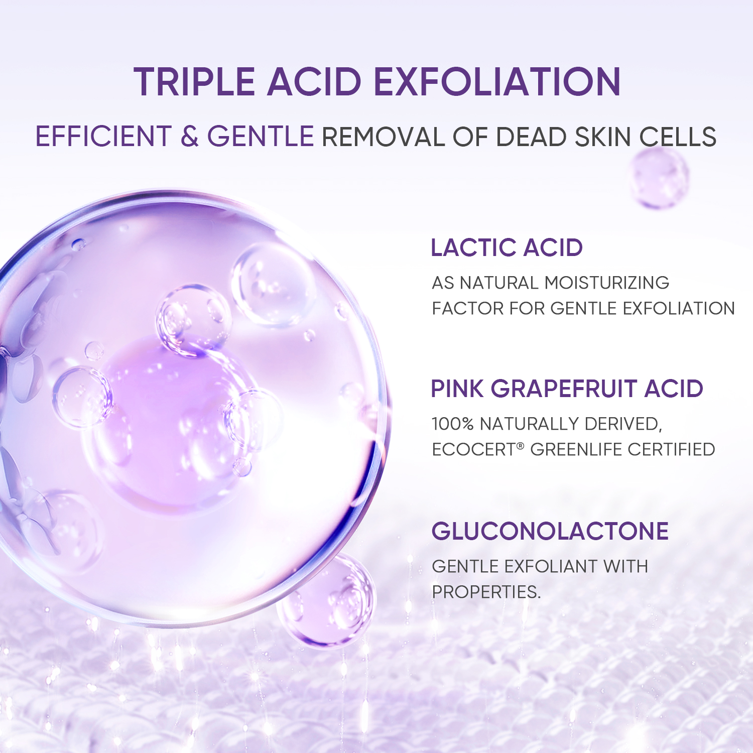 SKINTIFIC Lactic Acid Skin Renewal Exfoliating Serum muka Acne ...