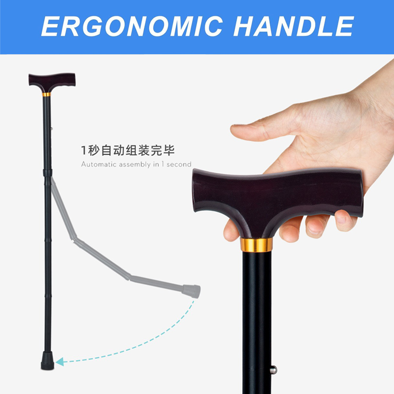 Walking Cane Folding Cane for Man & Women, Portable Collapsible Cane ...