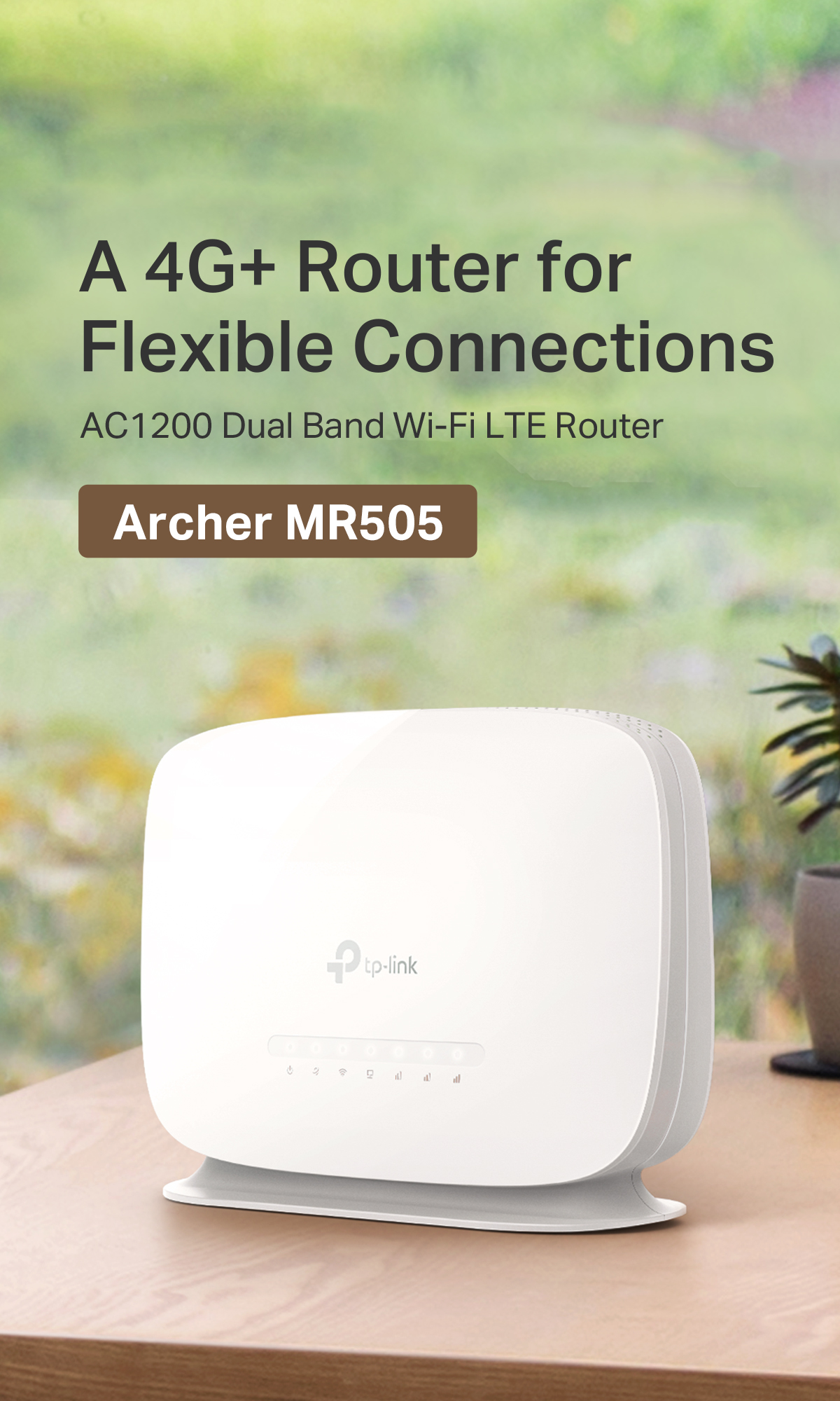 TP-Link Archer MR505 4G+ LTE Wifi Cat6 AC1200 Wireless Dual Band ...