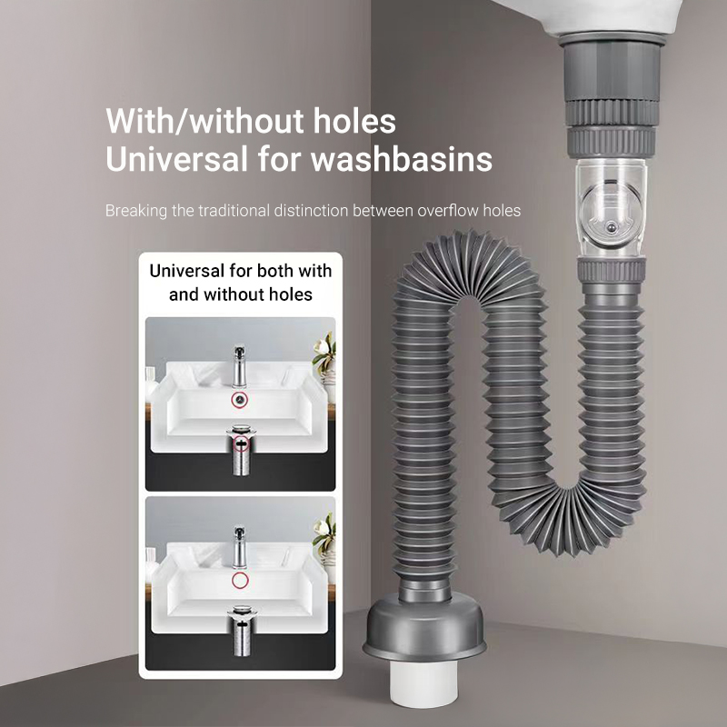 DIY MAX Kitchen Drain Pipe Vegetable Sink Sewer Pipe Drainage Device ...
