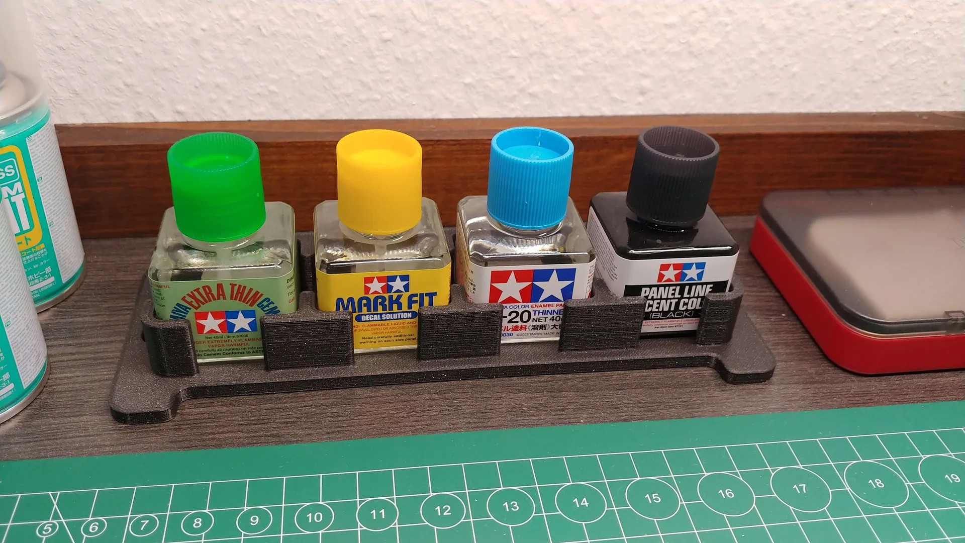 Tamiya Cement Glue Organizer Storage / Holder Stand Rack For Plastic ...