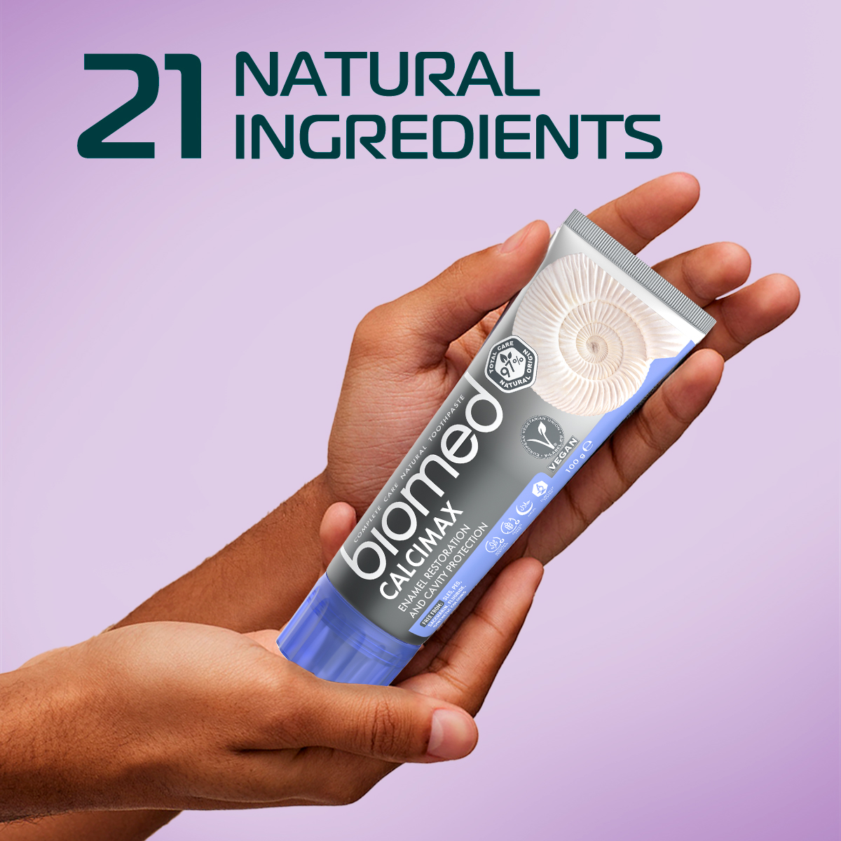 Biomed Natural Toothpaste Calcimax | HAP Improve gum health , Kesihatan ...