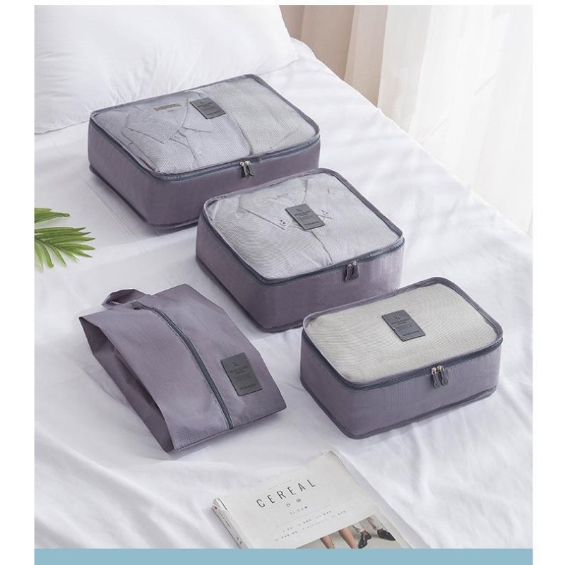 7-in-1 Travel Storage Bag Travel Supplies Classification Set Storage ...