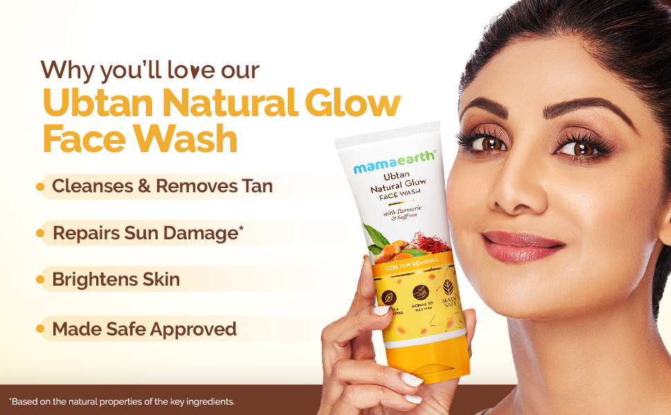 Mamaearth Ubtan Face Wash For Skin Brightening (100/150ml) | Shopee Malaysia