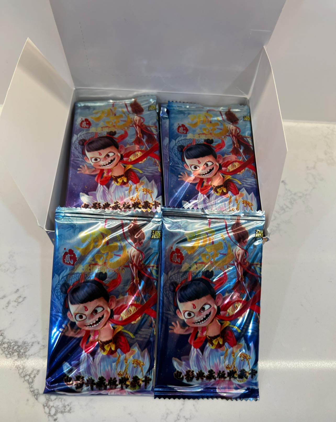 K5533 哪吒2收藏卡 Nezha 2 Collection Card (1 box of 32 packs) | Shopee Malaysia