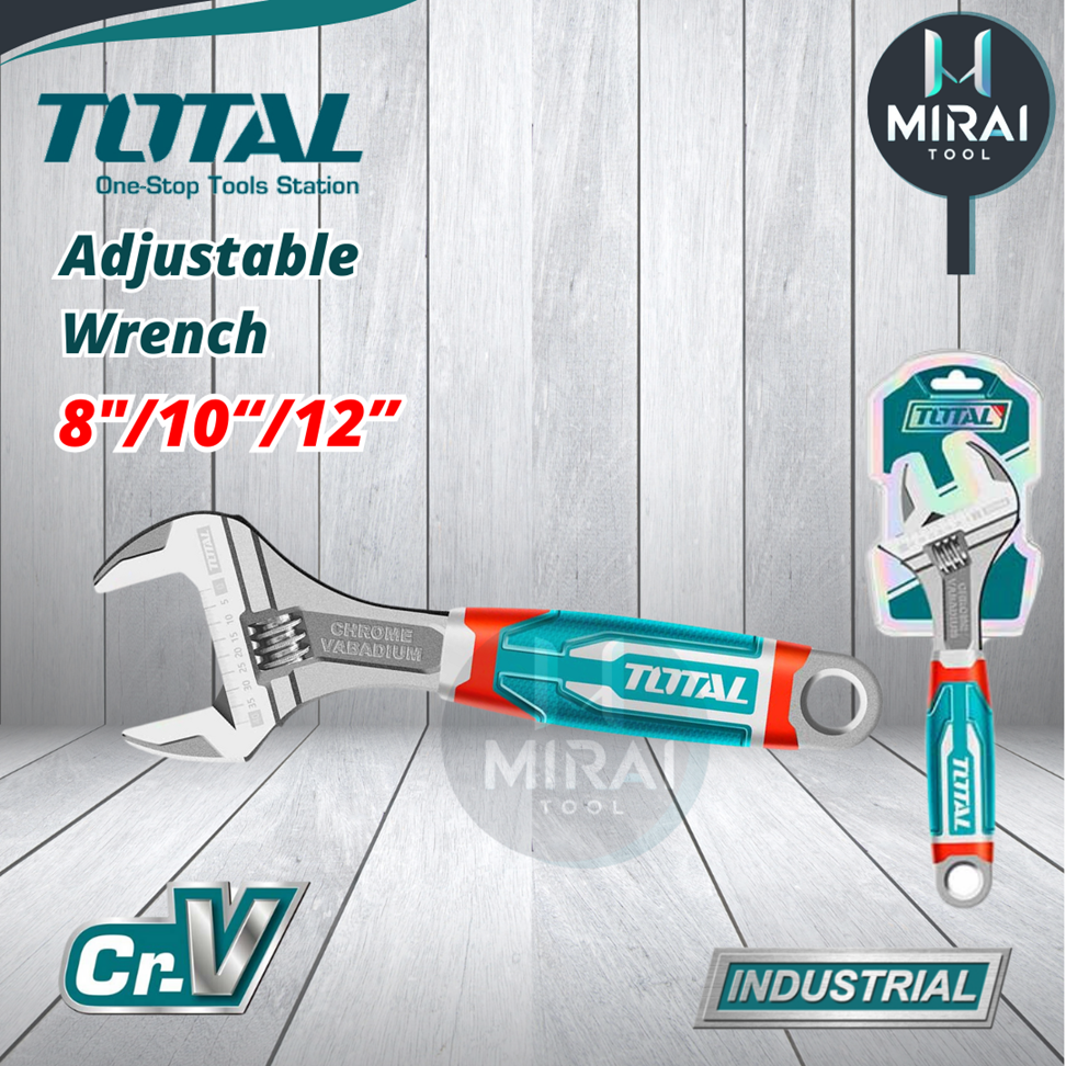 TOTAL THT101086 (8") / THT101106 (10") / THT101126 (12") Adjustable ...