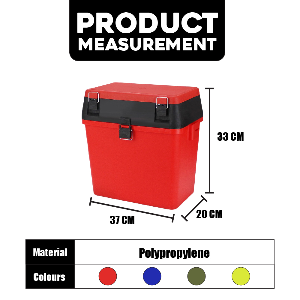 Fishing Box Multifunctional Tackle Box Large Capacity Double Layer ...