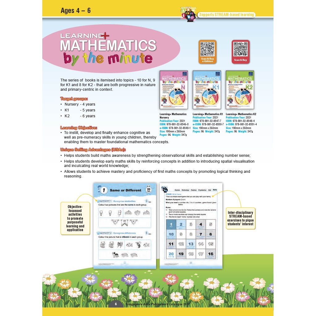 Learning+ Mathematics By The Minute Series | Topical | Pre-School Maths ...