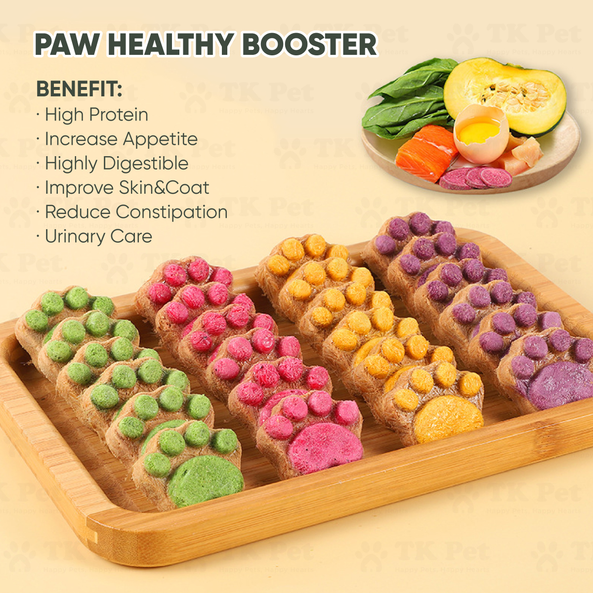 Freeze Dried Raw Meat Makanan Kucing Cat Treats Cat Snack Pet Snack ...