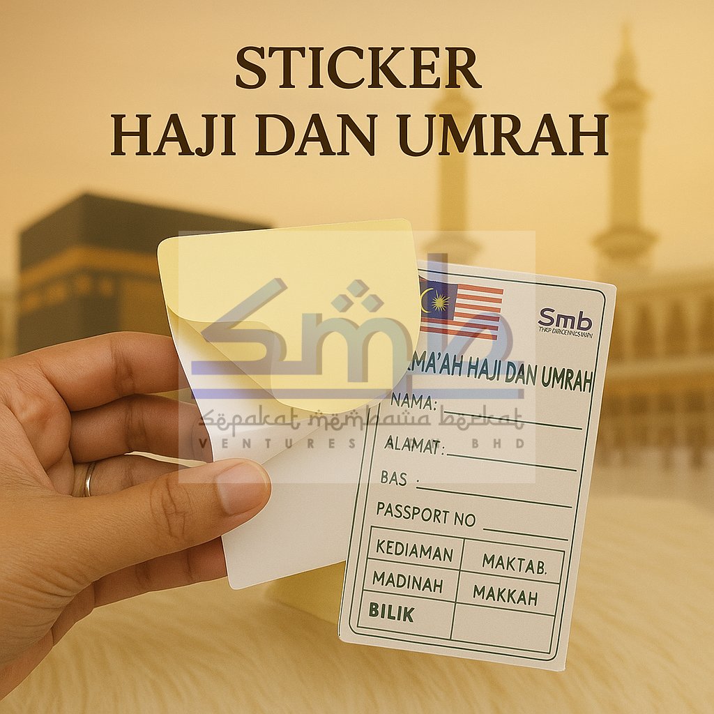 (AGM) Sticker Beg Haji Umrah / Pelekat Beg Haji Umrah | Shopee Malaysia