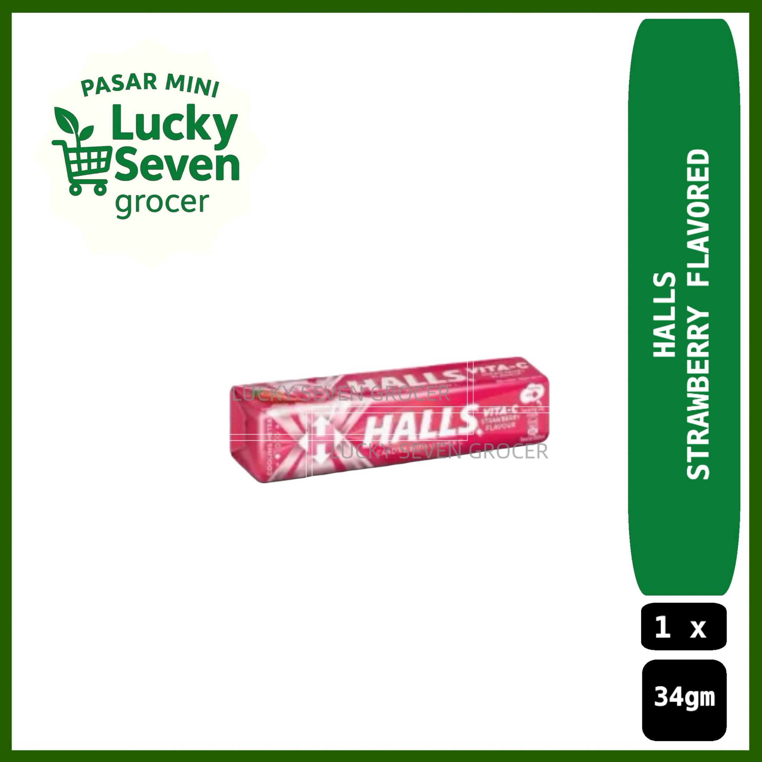 Halls Stick Candy 1 x 34g Mentholyptus - Mint | Extra Strong Mint ...